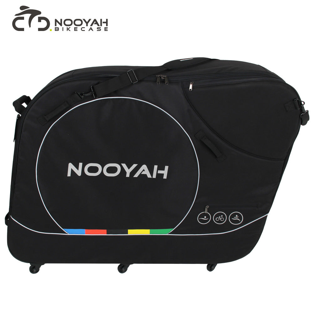 NOOYAH BK015-A Bike Travel Case No Remove Handlebar Bicycle Soft Bag ...